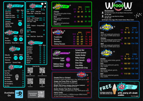 WOW Street Food Court | It's Amazing